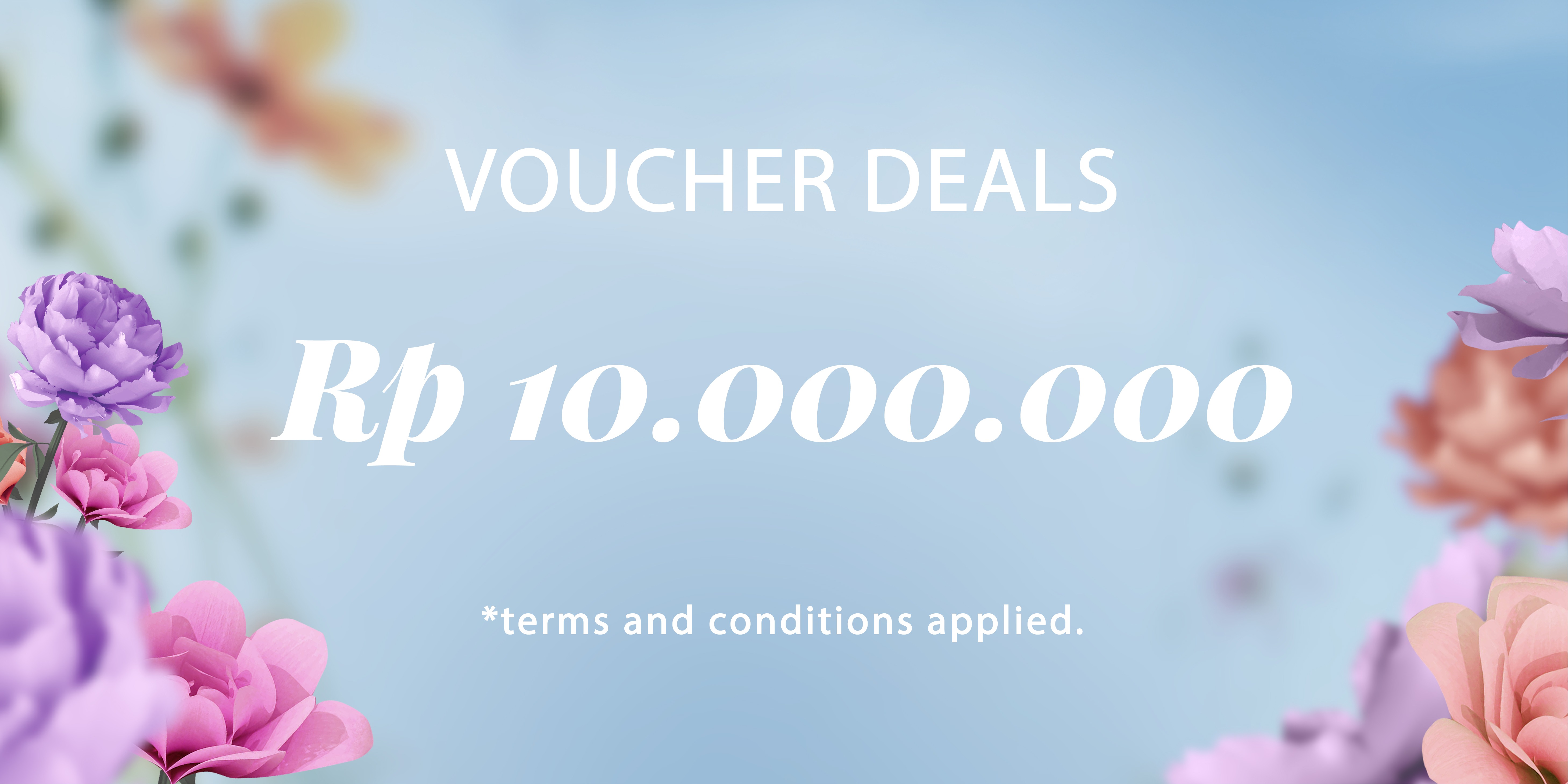 Voucher Deals oleh Frank & co. | Bridestory Store