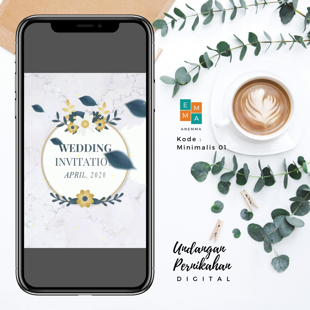 undangan pernikahan digital | digital invitation by imaji studio ...