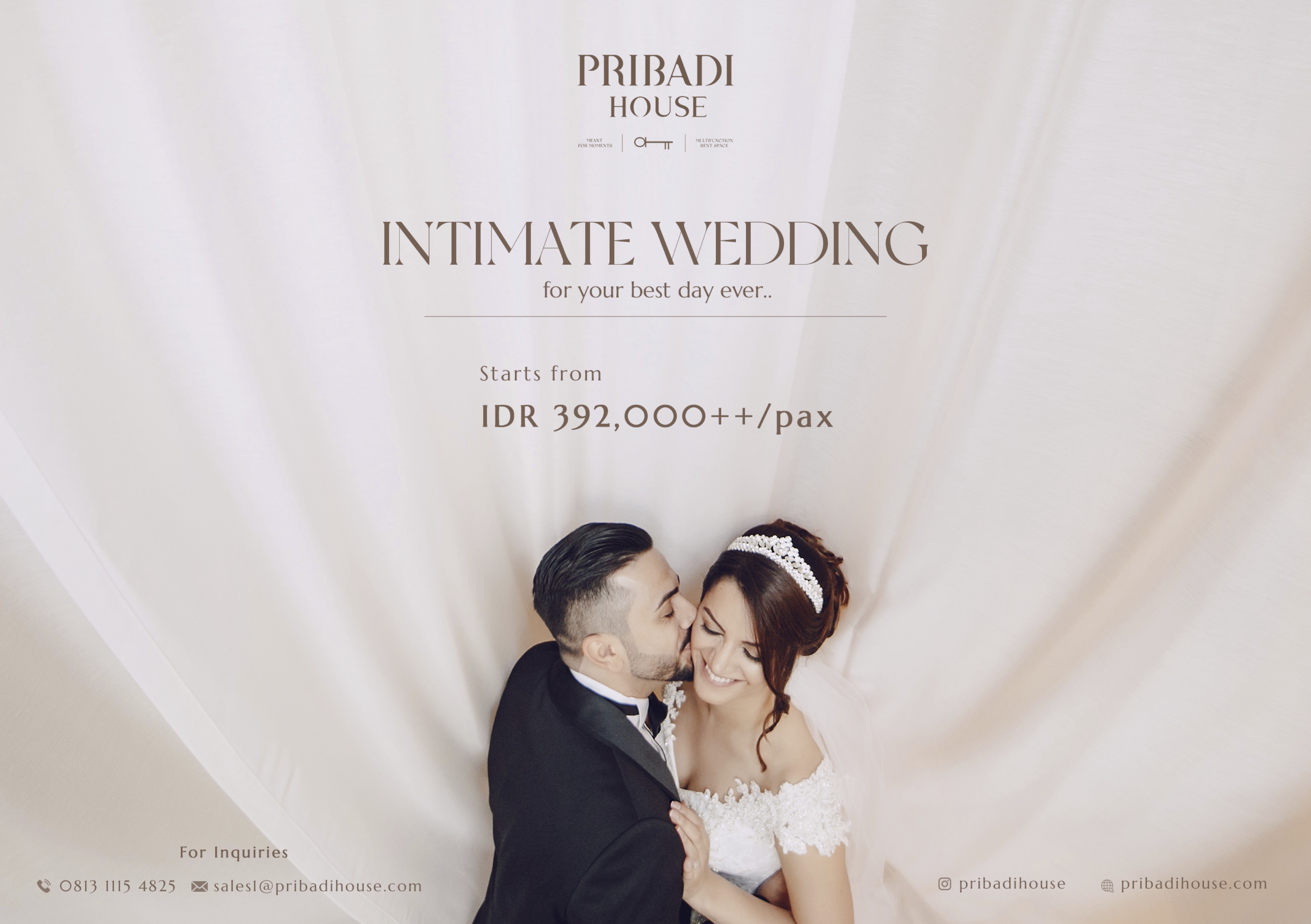 Wedding Package | Pribadi House | Bridestory
