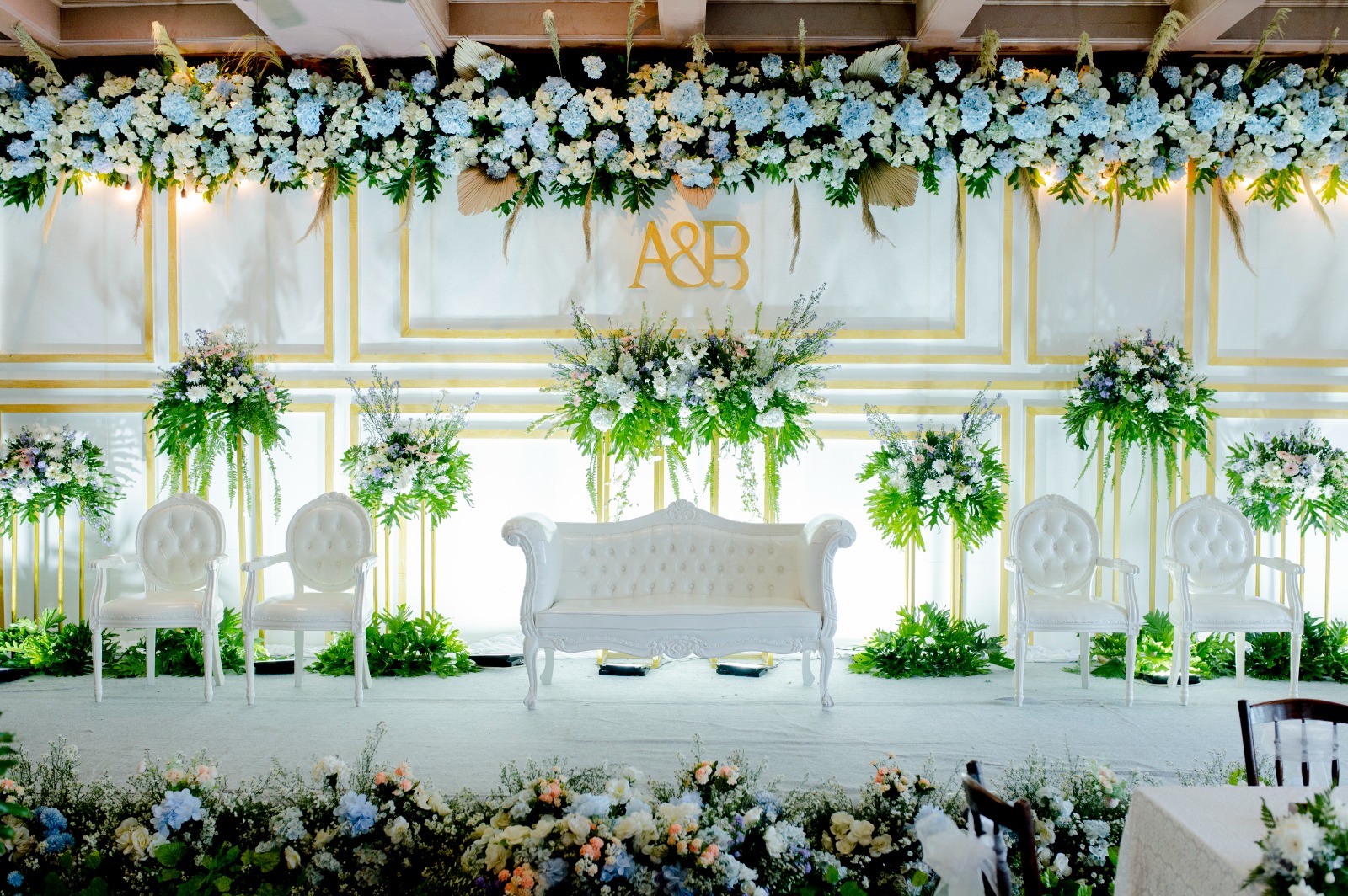 Wedding Bunga dan Aji | Blessing Decoration | Bridestory