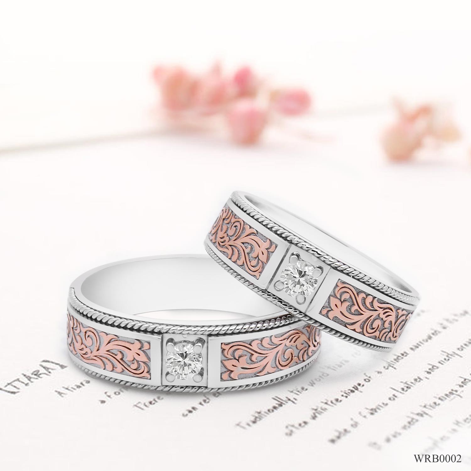 CUSTOM BATIK WEDDING RING by V&Co Jewellery | Bridestory.com