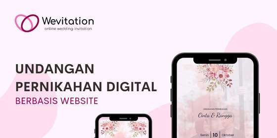 Undangan Digital Website / Undangan Online by Wevitation | Bridestory Store