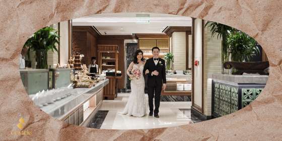 Kempinski Signatures Restaurant 120pax Intimate Wedding oleh Costela ...