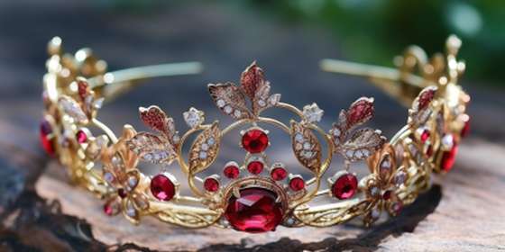 Ruby Tiara Model by Wem Acesorries | Bridestory Store