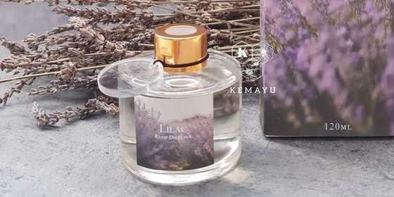 Lilac Reed Diffuser - Kemayu and Co oleh Kemayu and Co | Bridestory Store