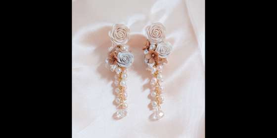 Wedding Pearl Rose Vintage by Rahel W Signature | Bridestory Store