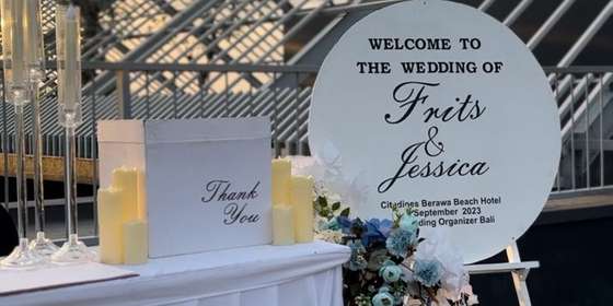 Citadines Intimate Wedding by 99 Event Organizer Bali | Bridestory Store