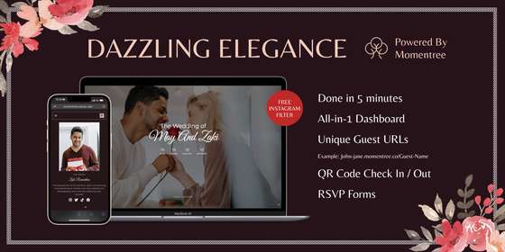 Dazzling Elegance | Luxury Digital Invite | Undangan Digital Luxury by ...