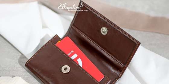 Glossy Leather Wallet oleh Ellinorline Gift | Bridestory Store