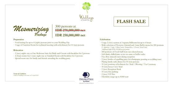 Wedding Package at DoubleTree by Hilton Jakarta Kemayoran oleh ...