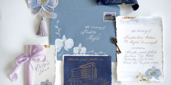 Wedding Invitation Keepsake Calligraphy by Ann Letter | Bridestory Store