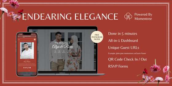 Endearing Elegance | Luxury Digital Invite | Undangan Digital Luxury by ...
