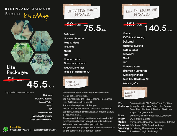 Paket Pernikahan untuk Wedding Organizer Terbaik | Bridestory Store