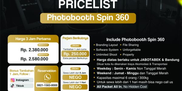 Paket Pernikahan untuk Photobooth Terbaik | Bridestory Store