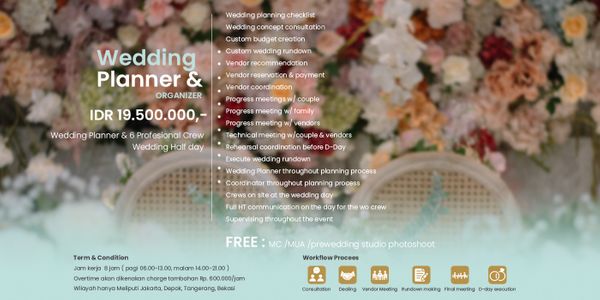 Tentangkita Wedding Organizer | Wedding Planning di Jakarta | Bridestory