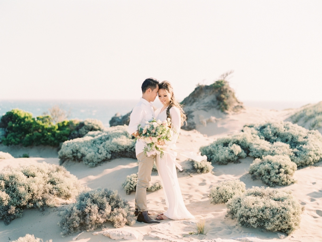 An Ethereal Coastal Engagement Session in Melbourne - Bridestory Blog